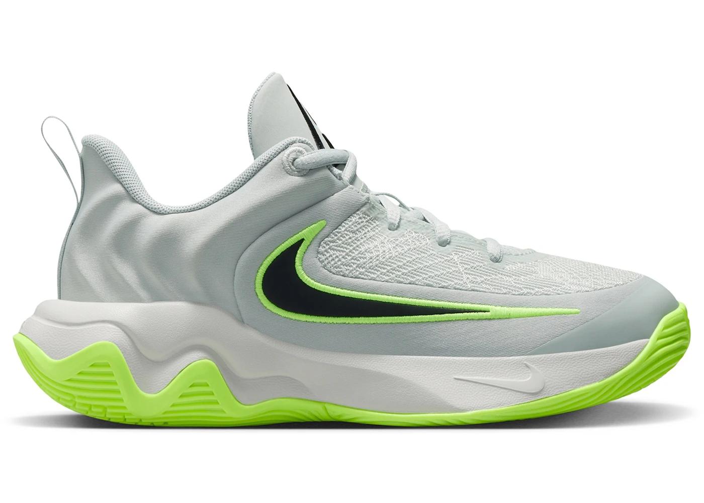 SASOM | รองเท้า Nike Giannis Immortality 4 Light Silver Volt Black (GS ...