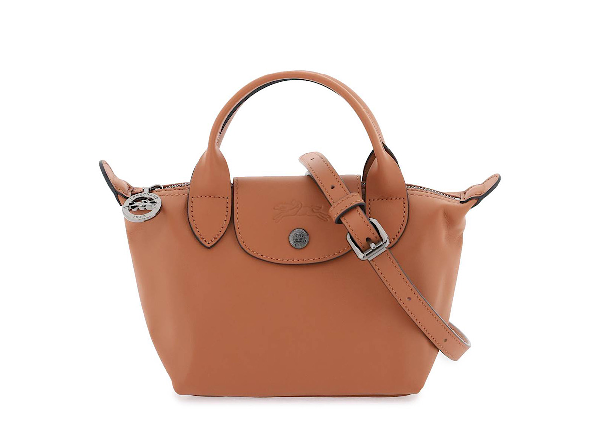 Longchamp Cognac Le Pliage Xtra Xs Handbagbrown Polyester And Polyamide ...