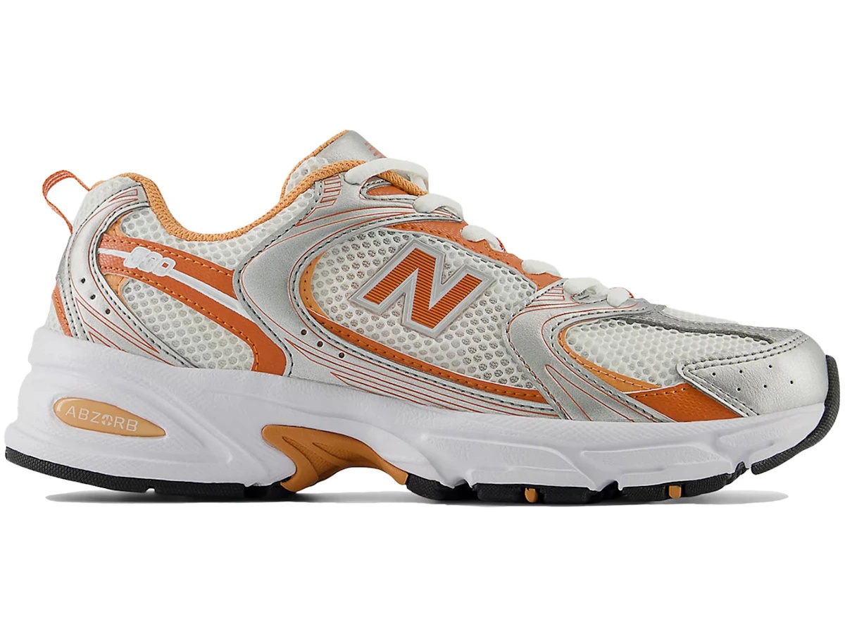 New Balance 530 Silver Metallic Infield Clay (Women's)