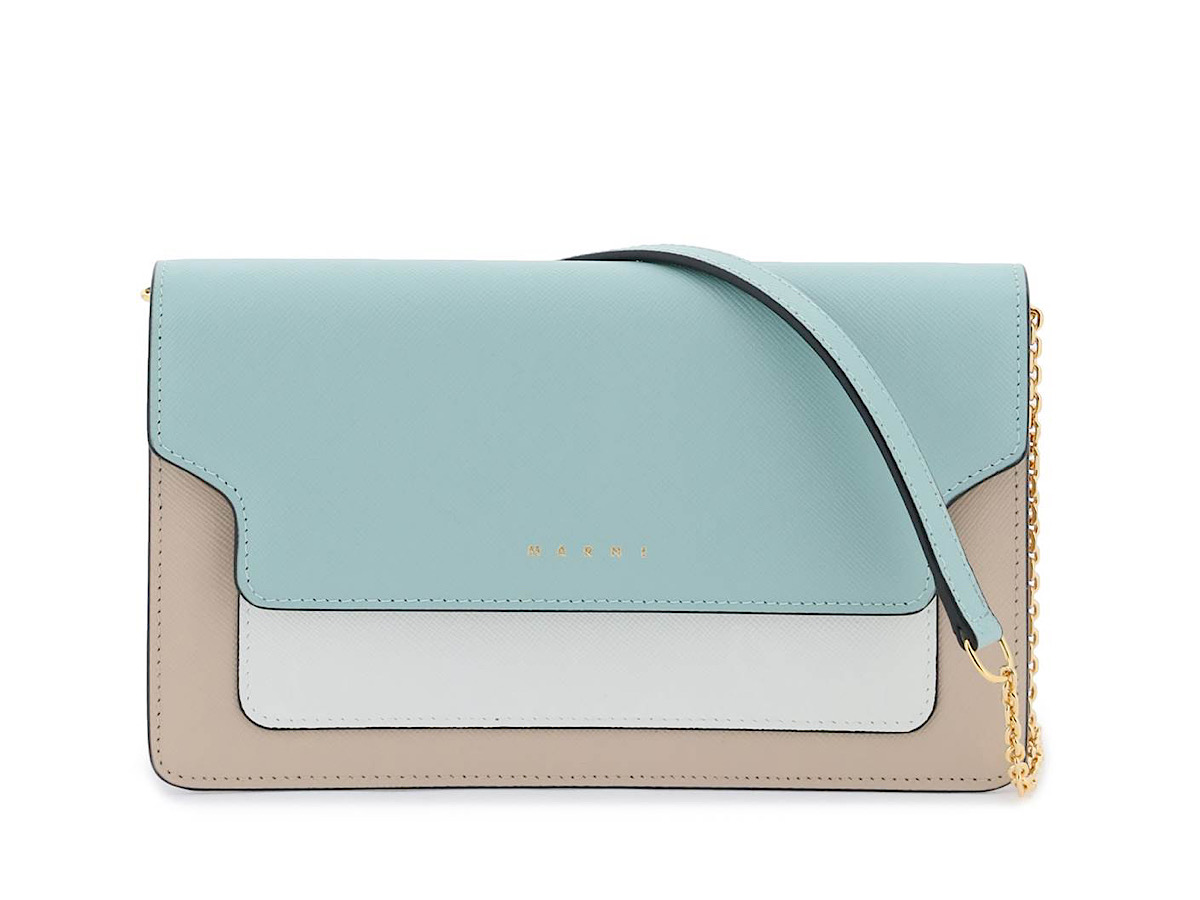 SASOM | กระเป๋า Marni Trunk Mini Crossbody Bagmixed Colours Calf Leather เช็คราคาล่าสุด