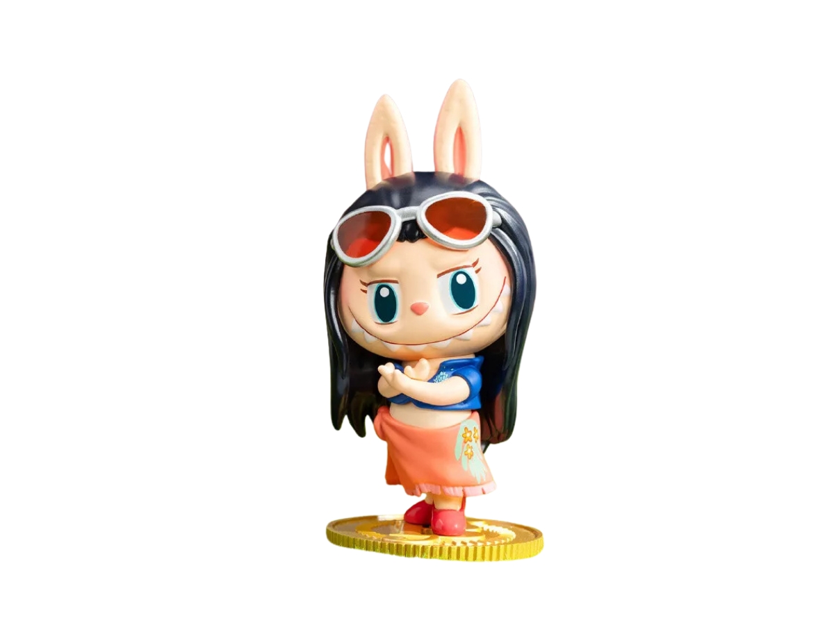 (เช็คการ์ด) Pop Mart Nico Robin Labubu The Monsters x One Piece Series