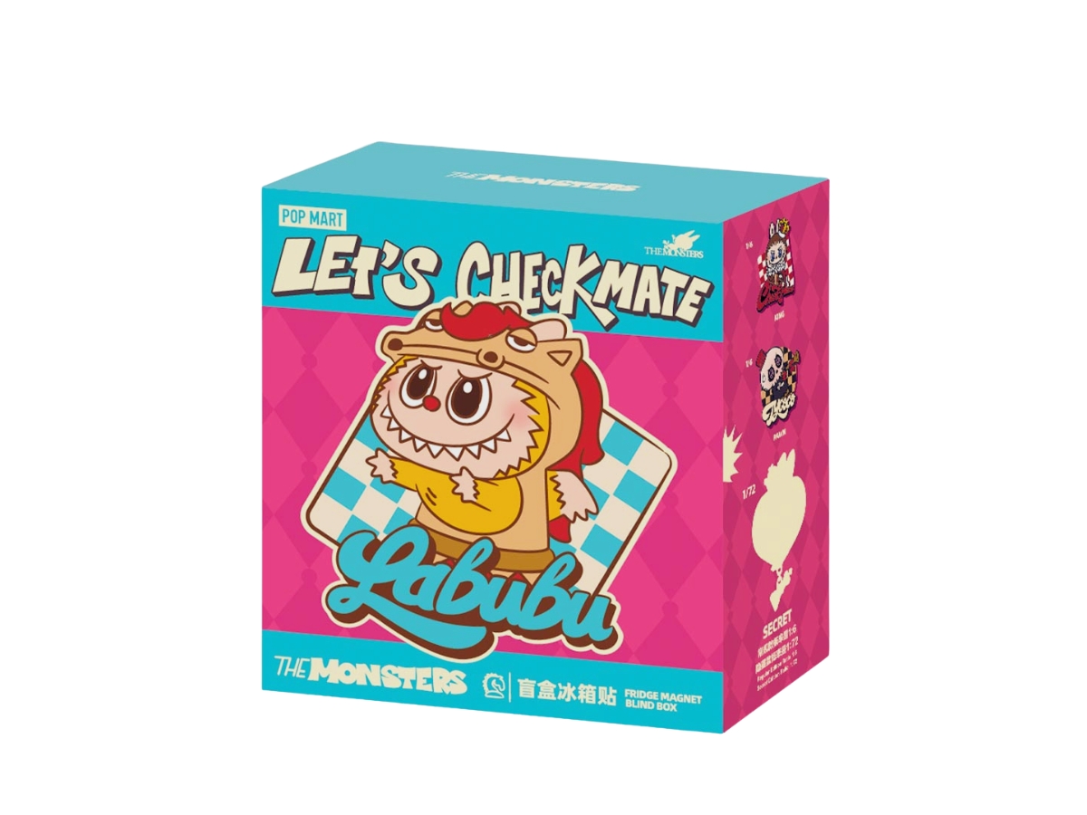 (เช็คการ์ด) Pop Mart Queen The Monsters Let's Checkmate Series Fridge ...