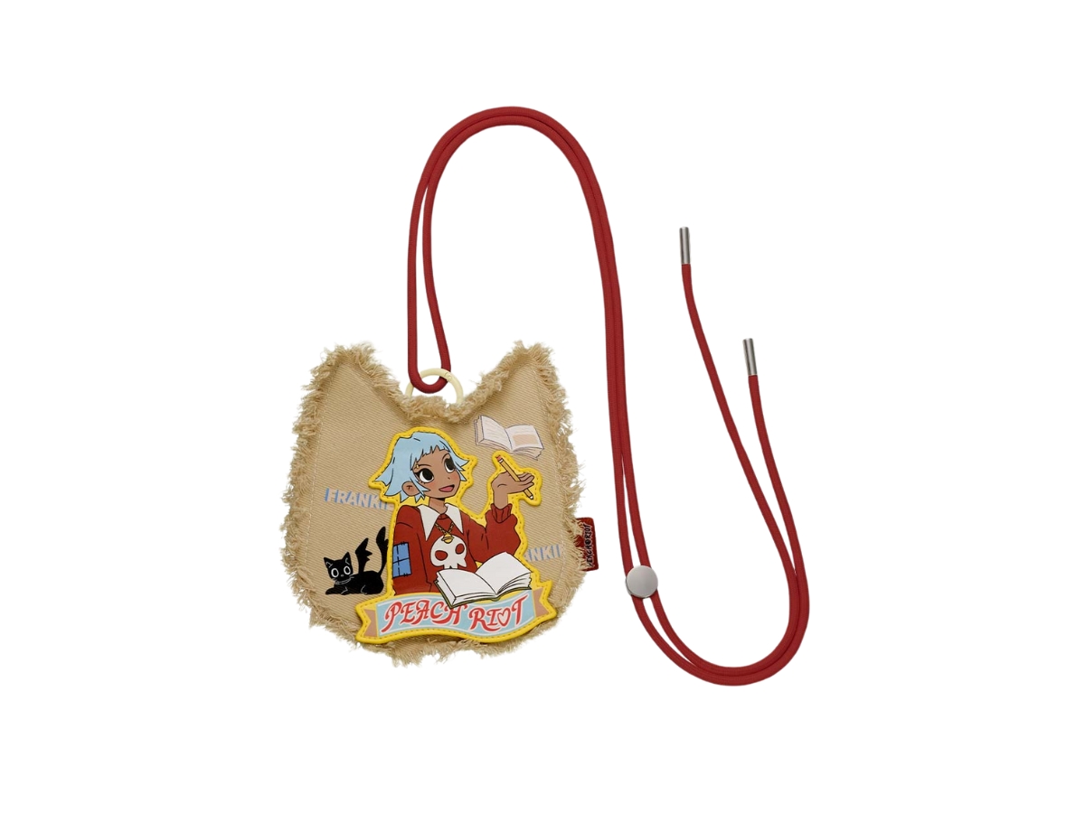 (เช็คการ์ด) Pop Mart Frankie Tutor Peach Riot Rush Hour Series Mini Bag