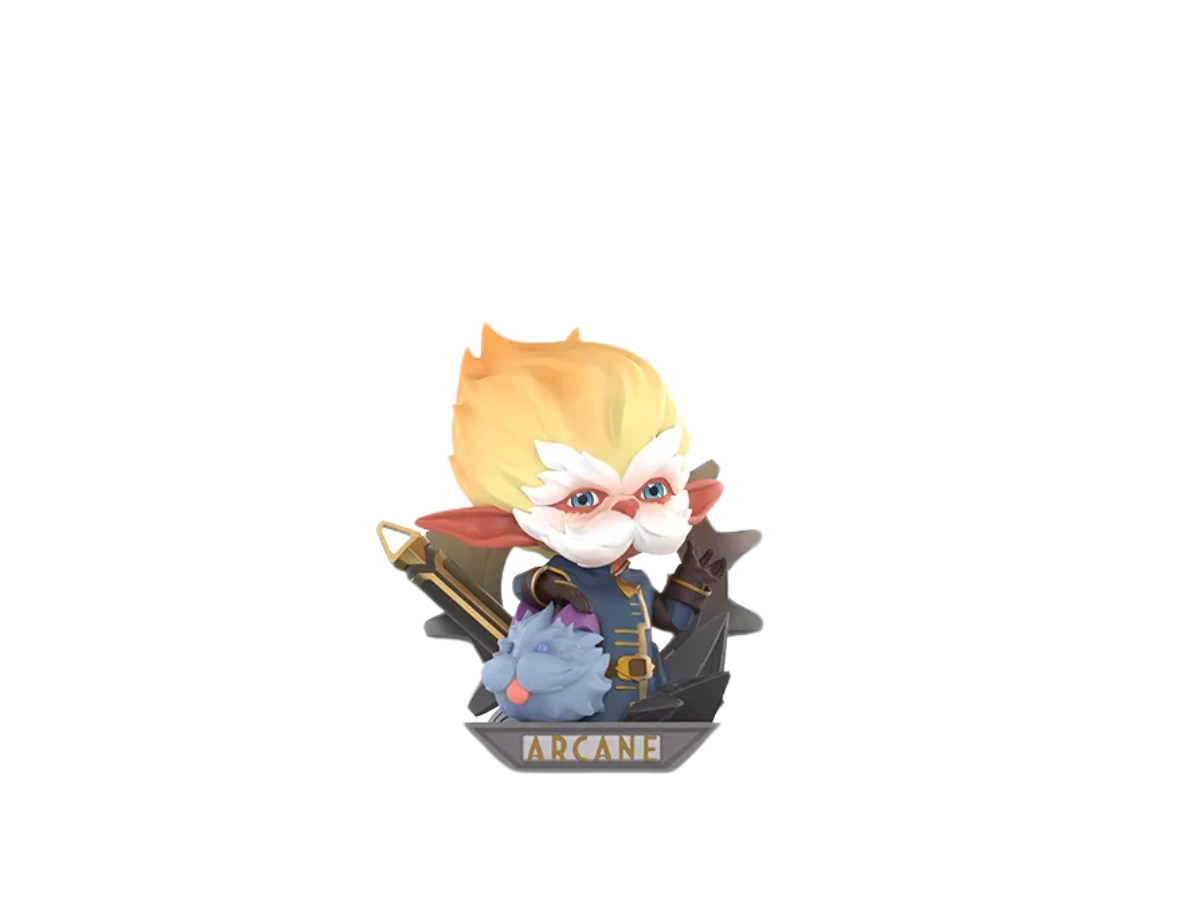 (เช็คการ์ด) Pop Mart Heimerdinger League of Legends : Arcane Series Figures