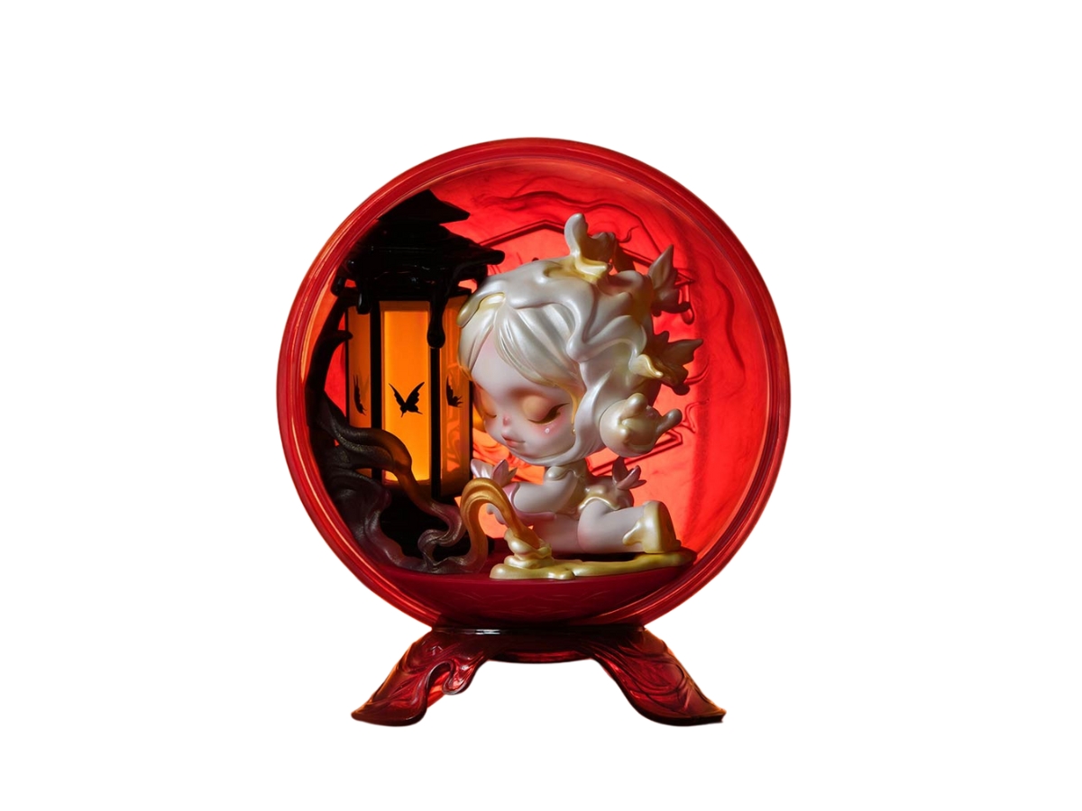 Pop Mart The Carousel Lentern Skullpanda The Mirage Series Figures