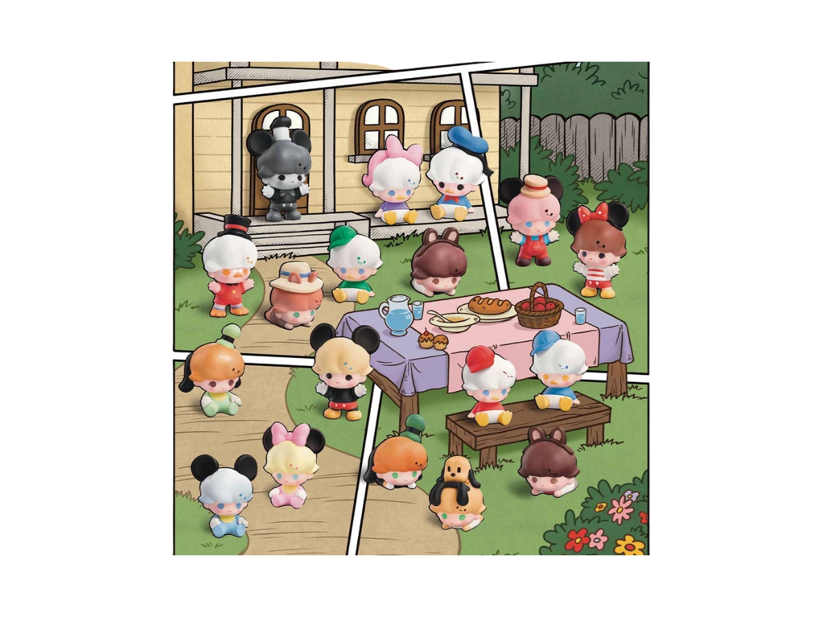 Pop Mart Pop Bean Dimoo World × Disney Classic Series (3Pcs Per Pack ...