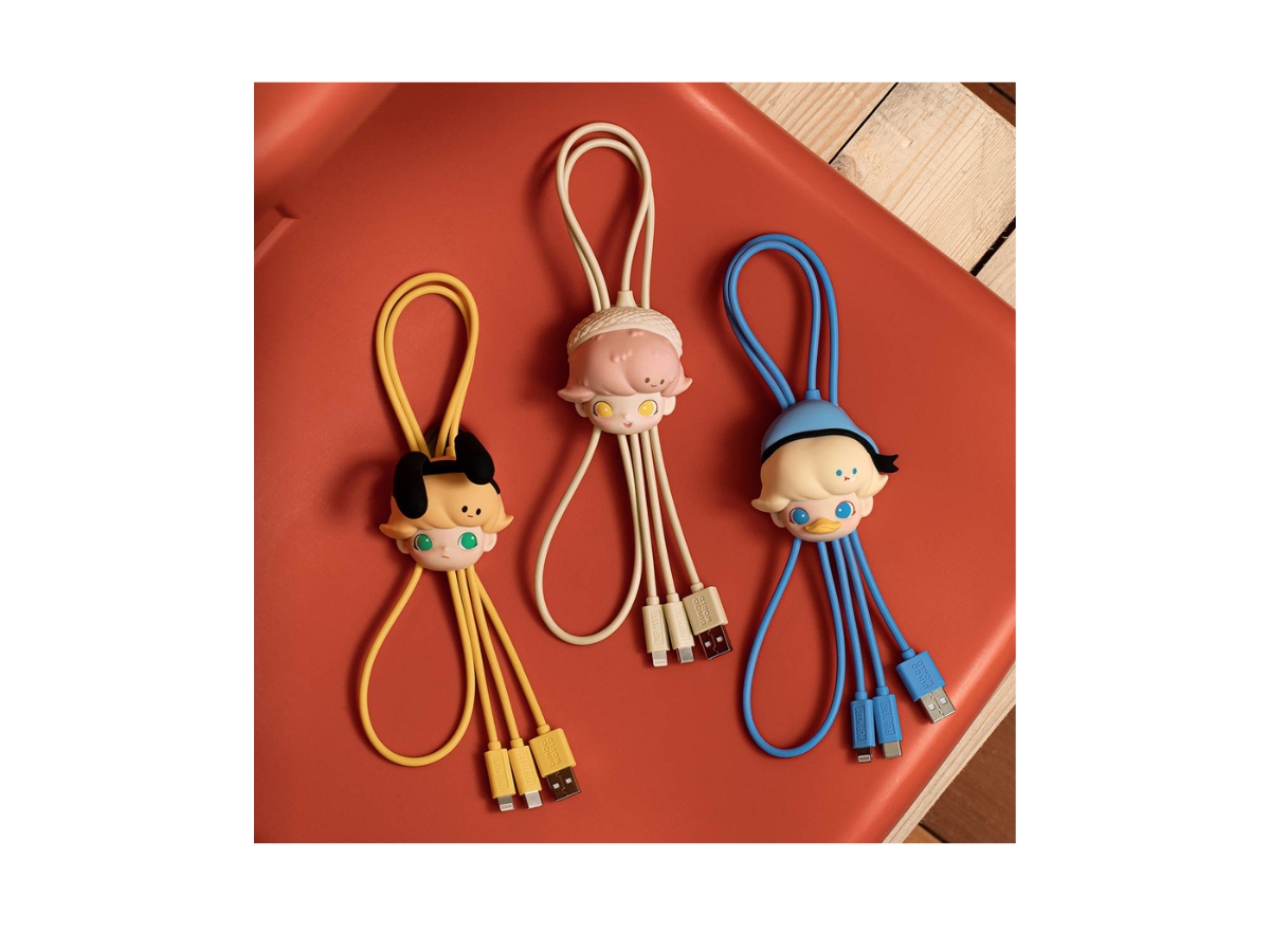 Pop Mart Dimoo World × Disney Series-2 In 1 Cable Blind Box Whole Set