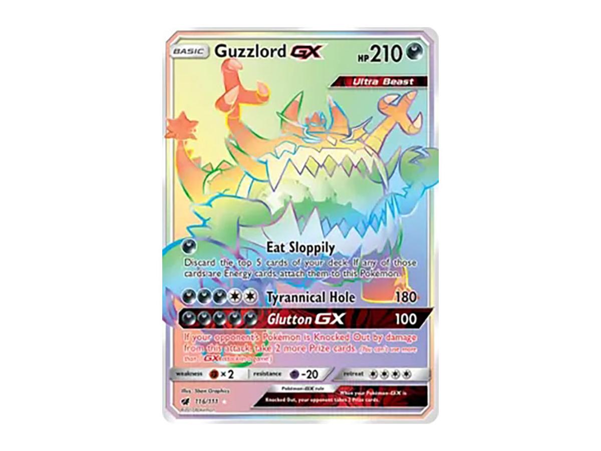 ซื้อการ์ดโปเกมอน Pokemon Guzzlord GX RR [116/111] | Sasom