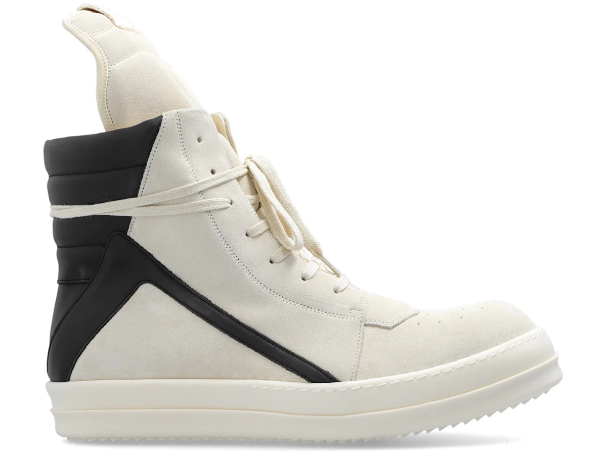 Buy & Sell Rick Owens Geobasket Milk Black | 100% Authentic