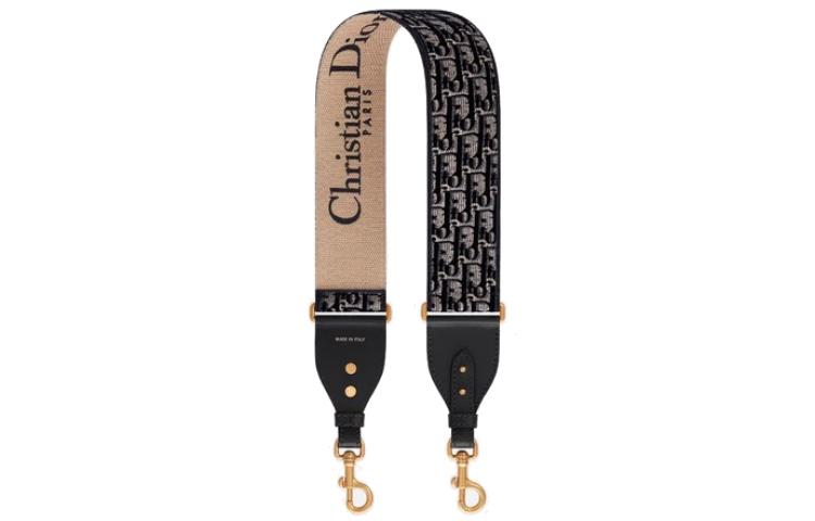 SASOM | accessories DIOR Shoulder Straps Unisex Blue Check the latest ...