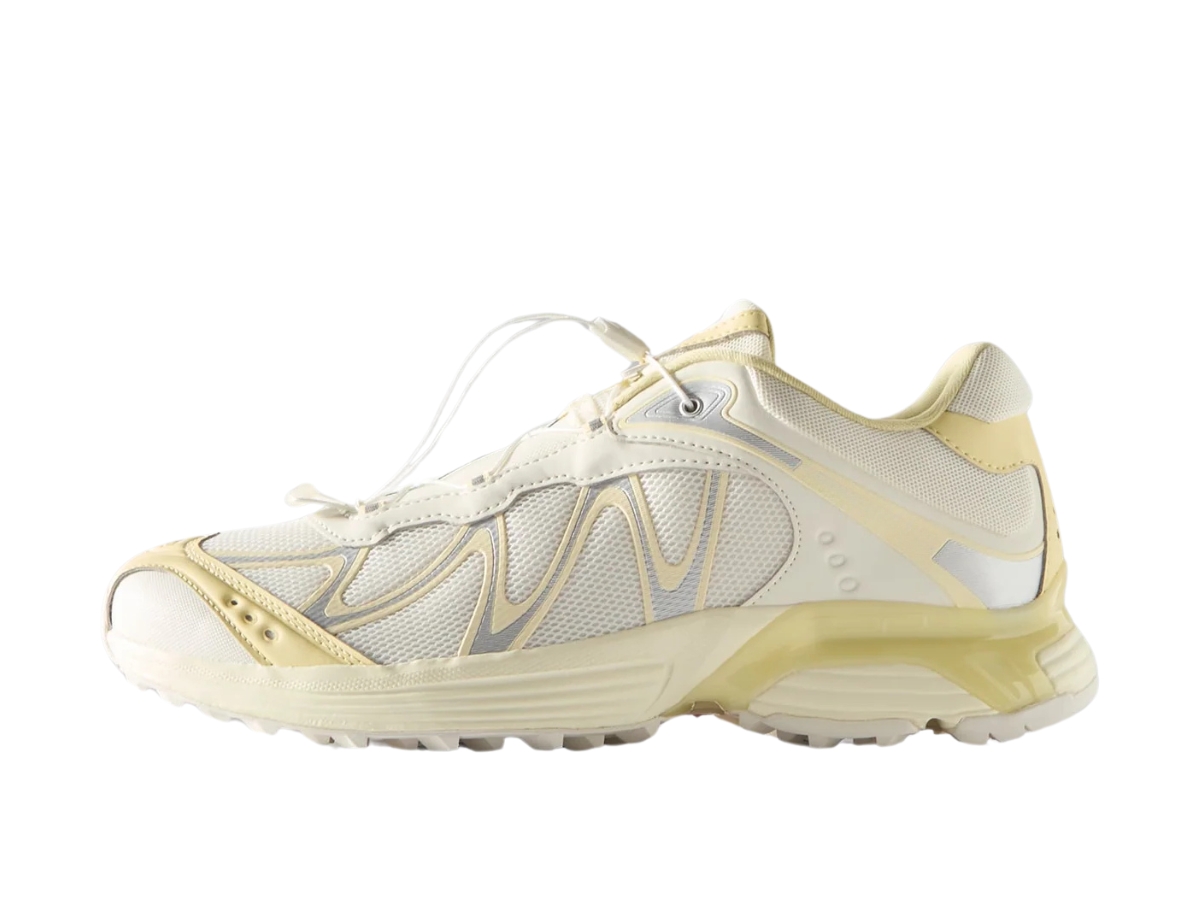 Salomon XT-Whisper x Kith Vanilla And Transparent Yellow Silver