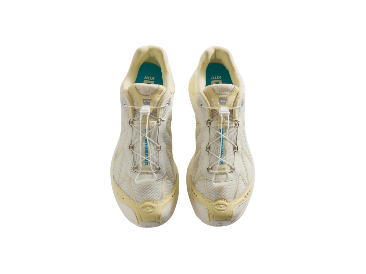 Salomon XT-Whisper x Kith Vanilla And Transparent Yellow Silver