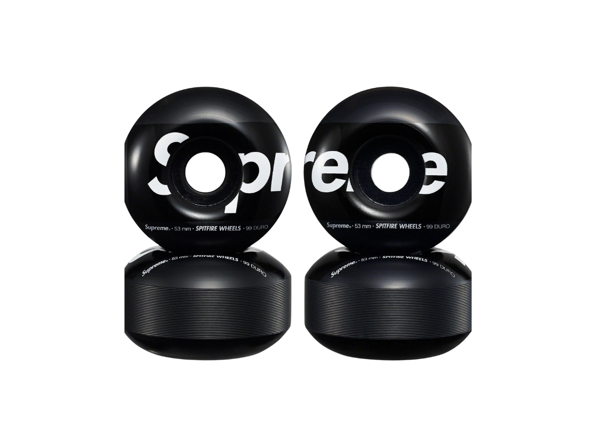 Supreme Spitfire Shop Wheels (Set Of 4) Black | ของแท้