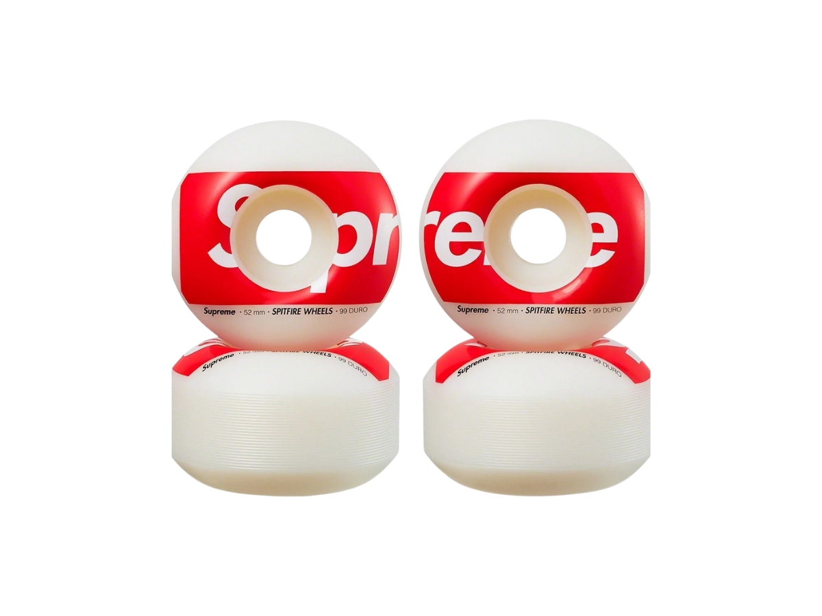 Supreme Spitfire Shop Wheels (Set Of 4) White | ของแท้