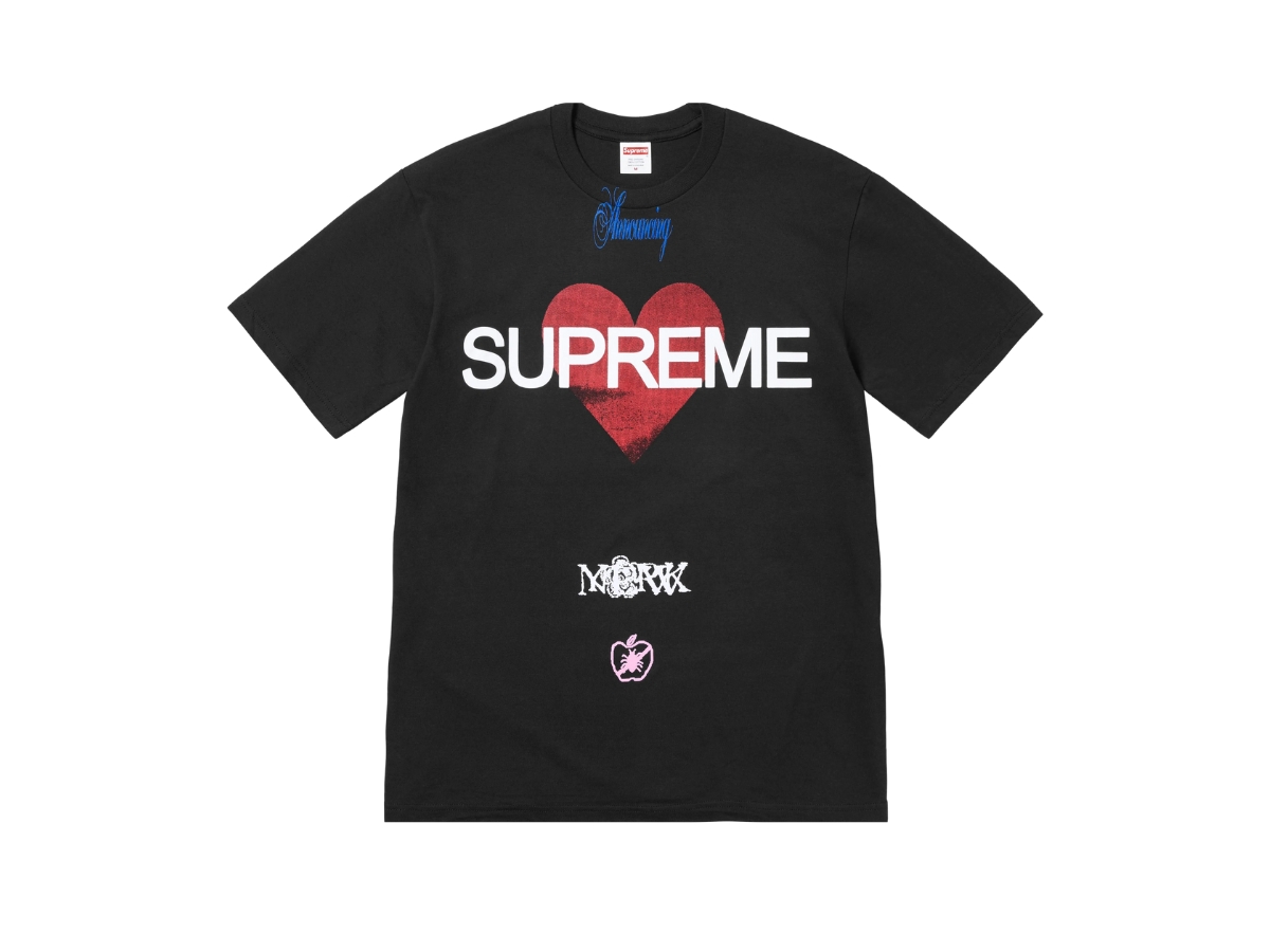 ช้อป Supreme Announcing Tee Blackของแท้ที่ SASOM
