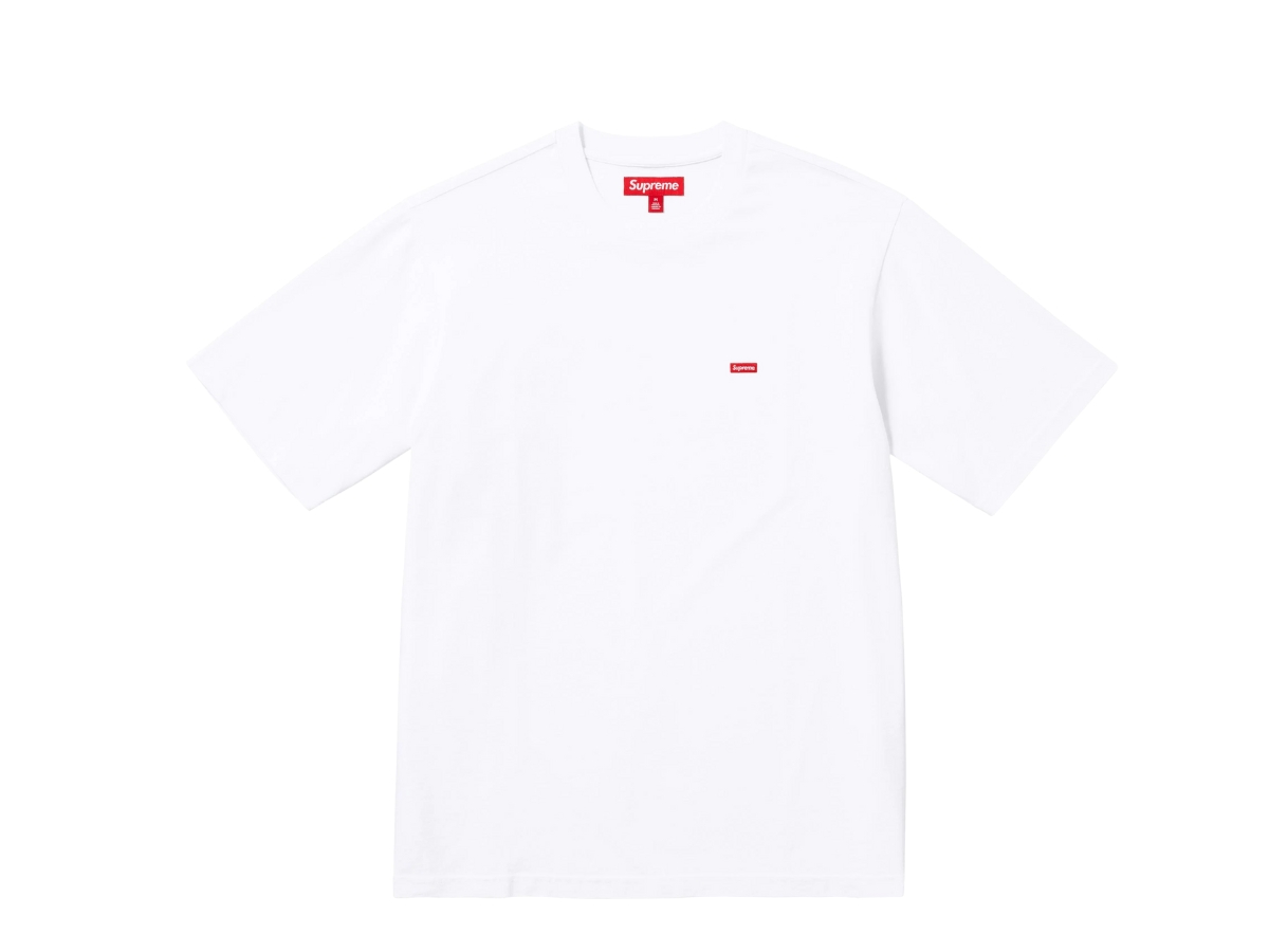 Supreme Small Box Tee White (SS25) Shop Authentic at SASOM
