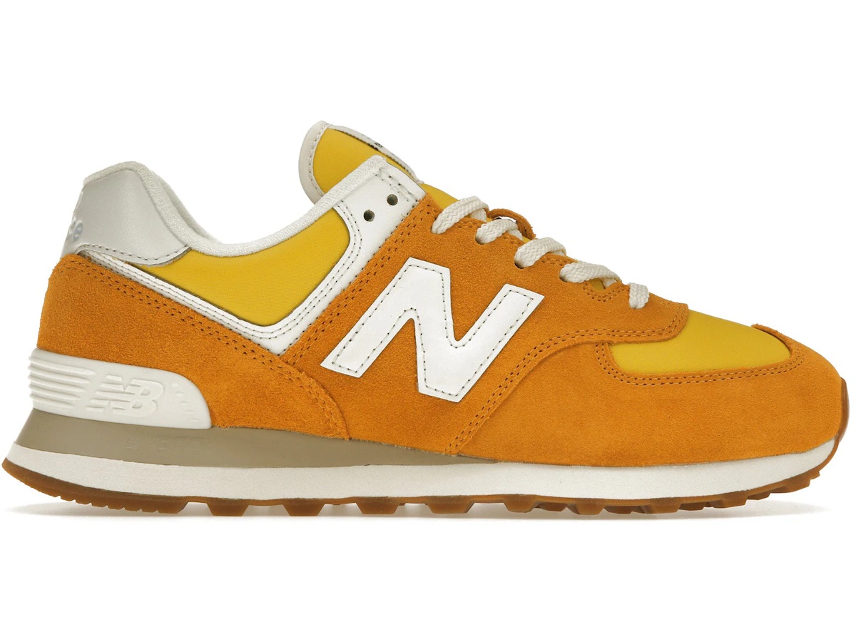 New Balance 574 Retro Bright Pack Orange Yellow