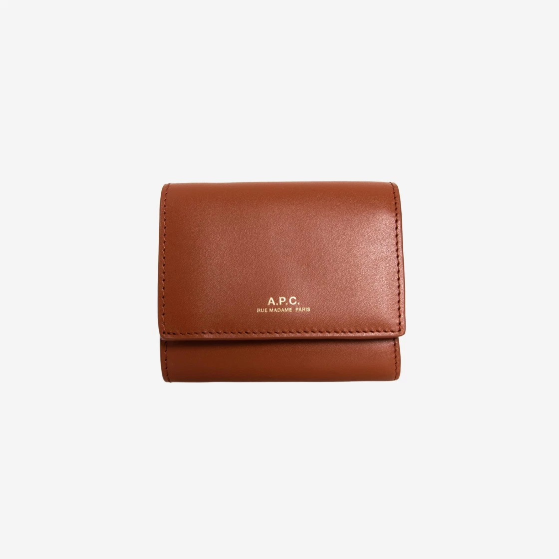Buy A P C Lois Small Compact Wallet Terracotta Sasom