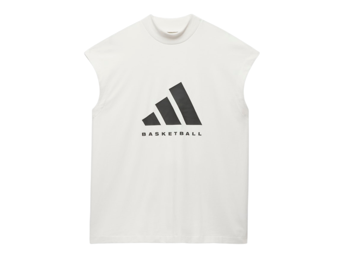 Buy adidas Basketball Sleeveless Tee Cloud White | SASOM