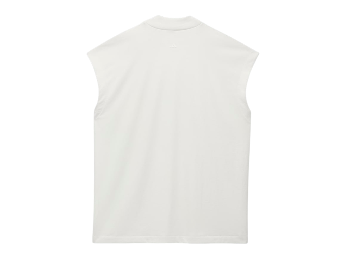adidas Basketball Sleeveless Tee Cloud White | ของแท้