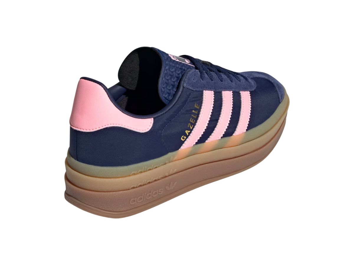 adidas Gazelle Bold Dark Blue Pink Spark (W)