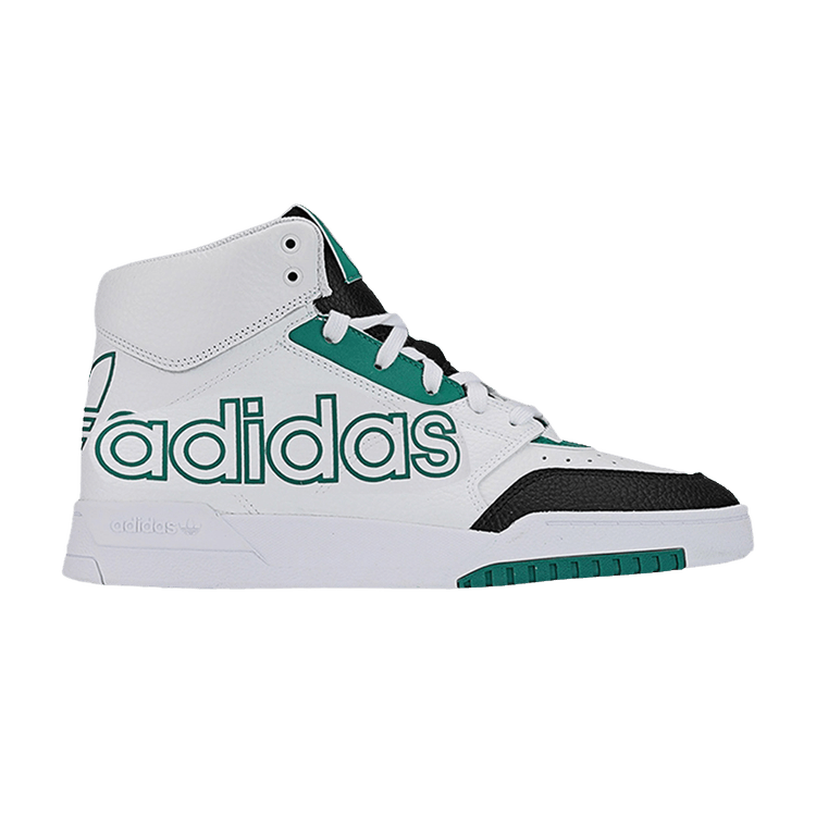 adidas originals Drop Step High 'White Hazy Green'