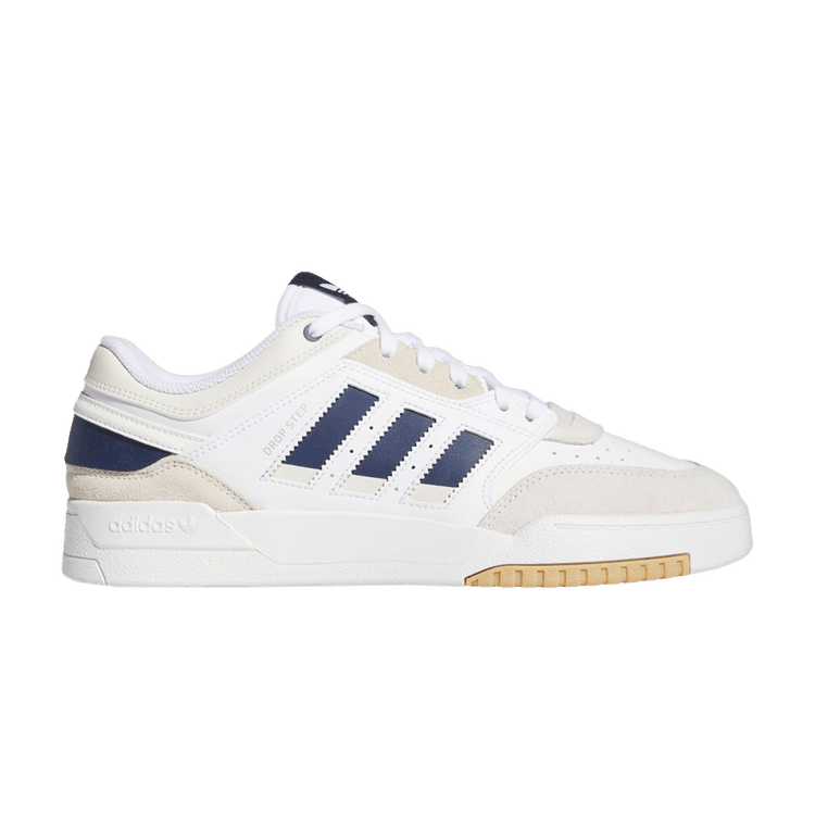 adidas originals Drop Step Low 'White Team Navy Blue'