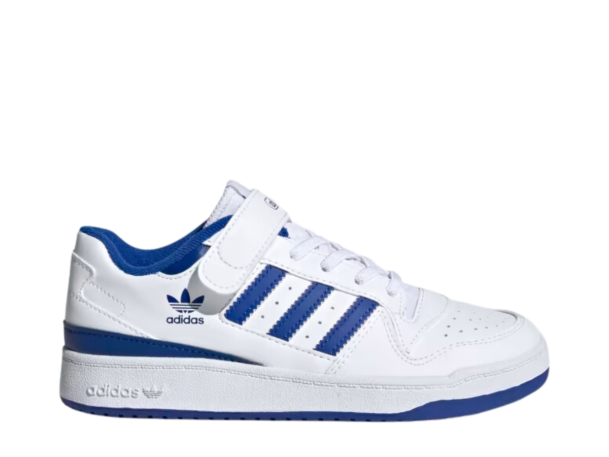 adidas originals Forum Low J 'White Royal Blue' | SASOM