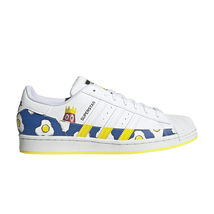 adidas originals Philip Colbert x Superstar 'Save The Lobster - Fried Eggs'