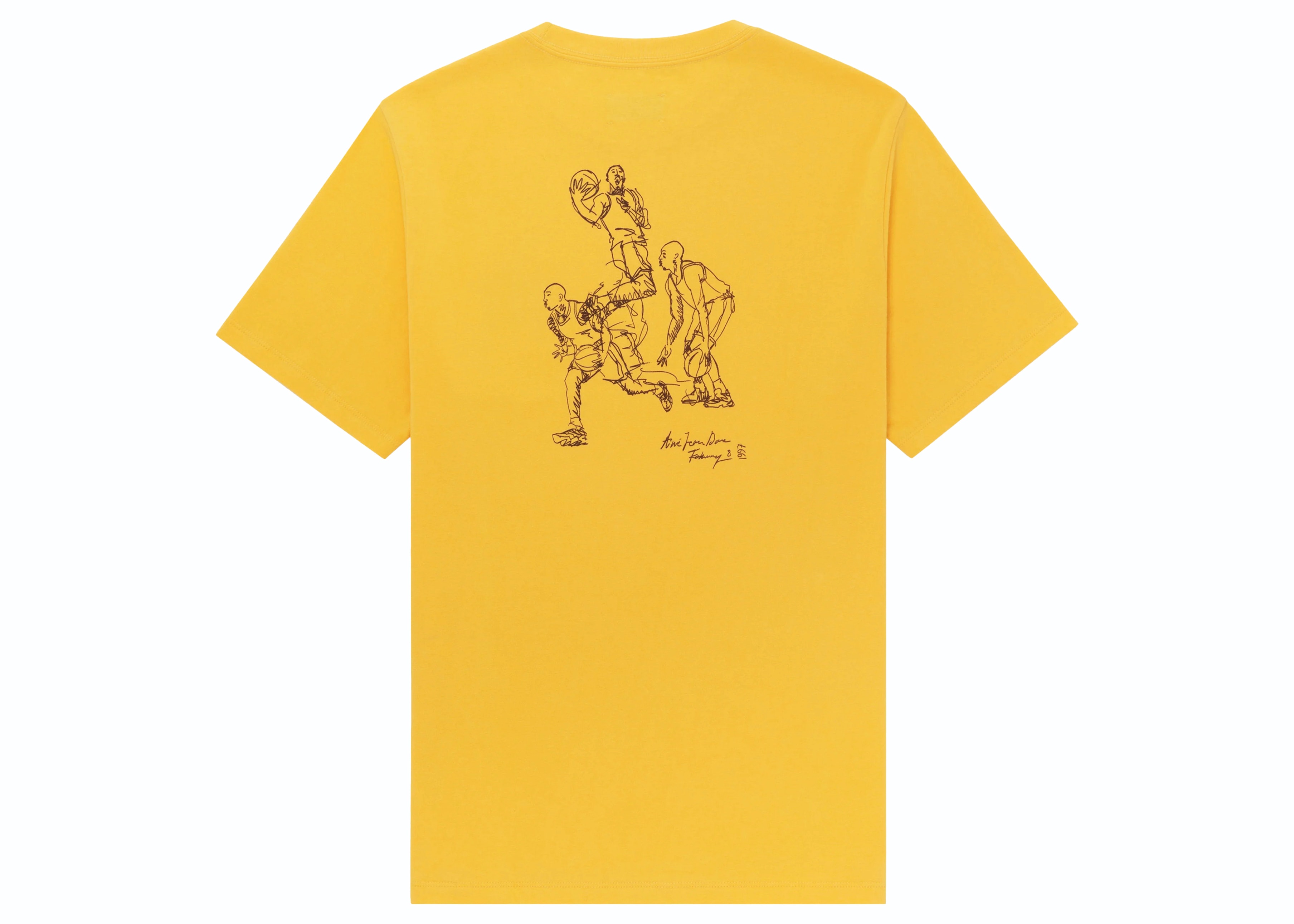 Buy Aime Leon Dore Basketball Study Tee Yellow | SASOM