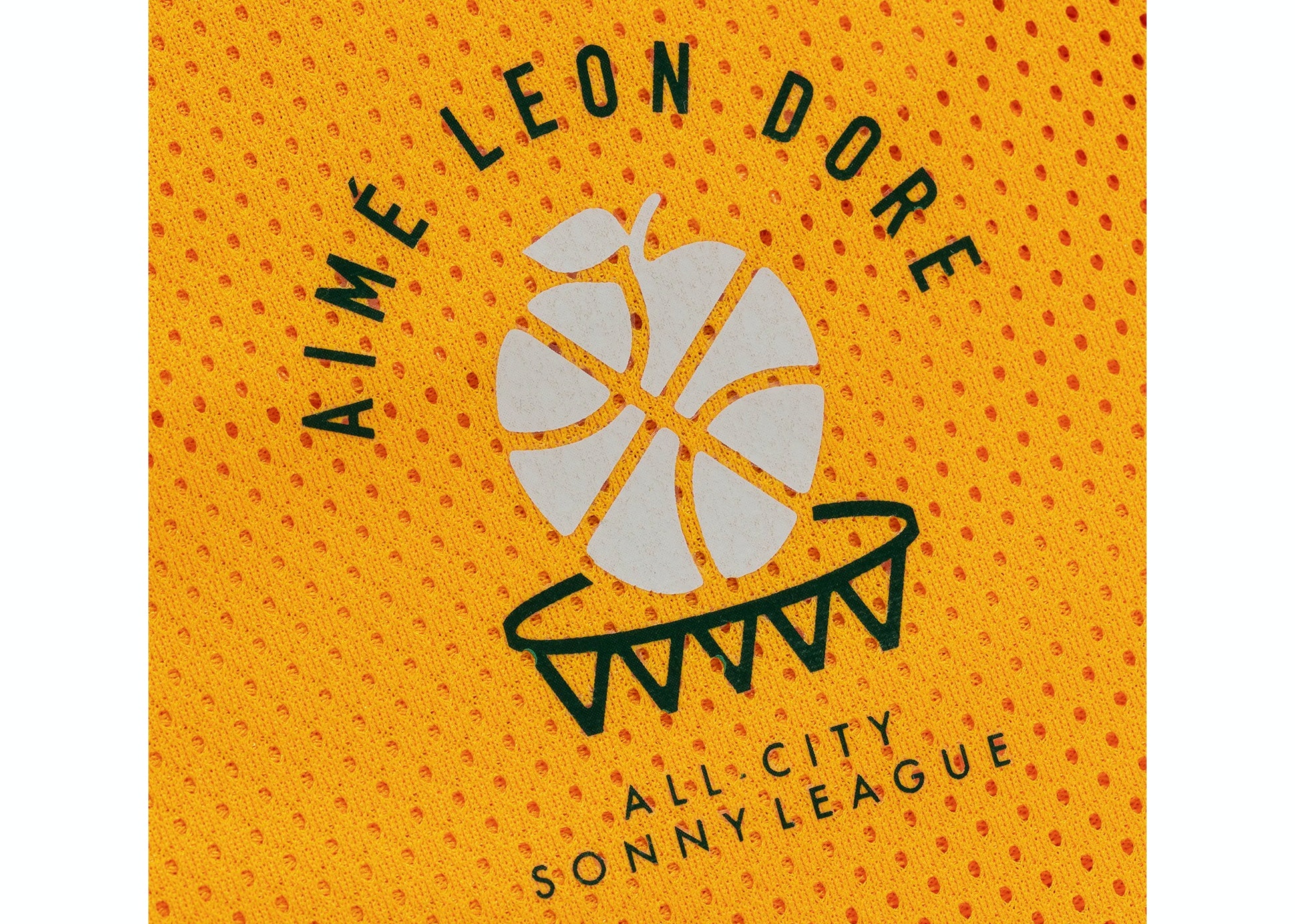 Aime Leon Dore X New Balance Sonny League Gym Shorts Yellow