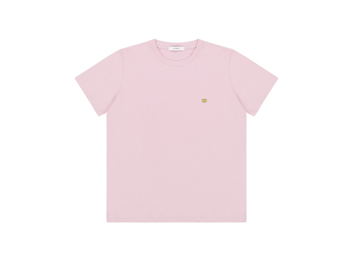 Buy ANOETIC ANC Gold Logo Daily Tee Lavender | SASOM