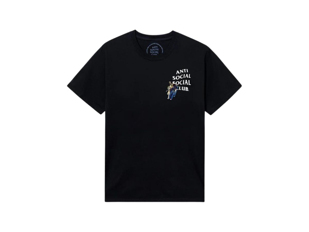 Buy Anti Social Social Club Solar Flare Tee Black | SASOM