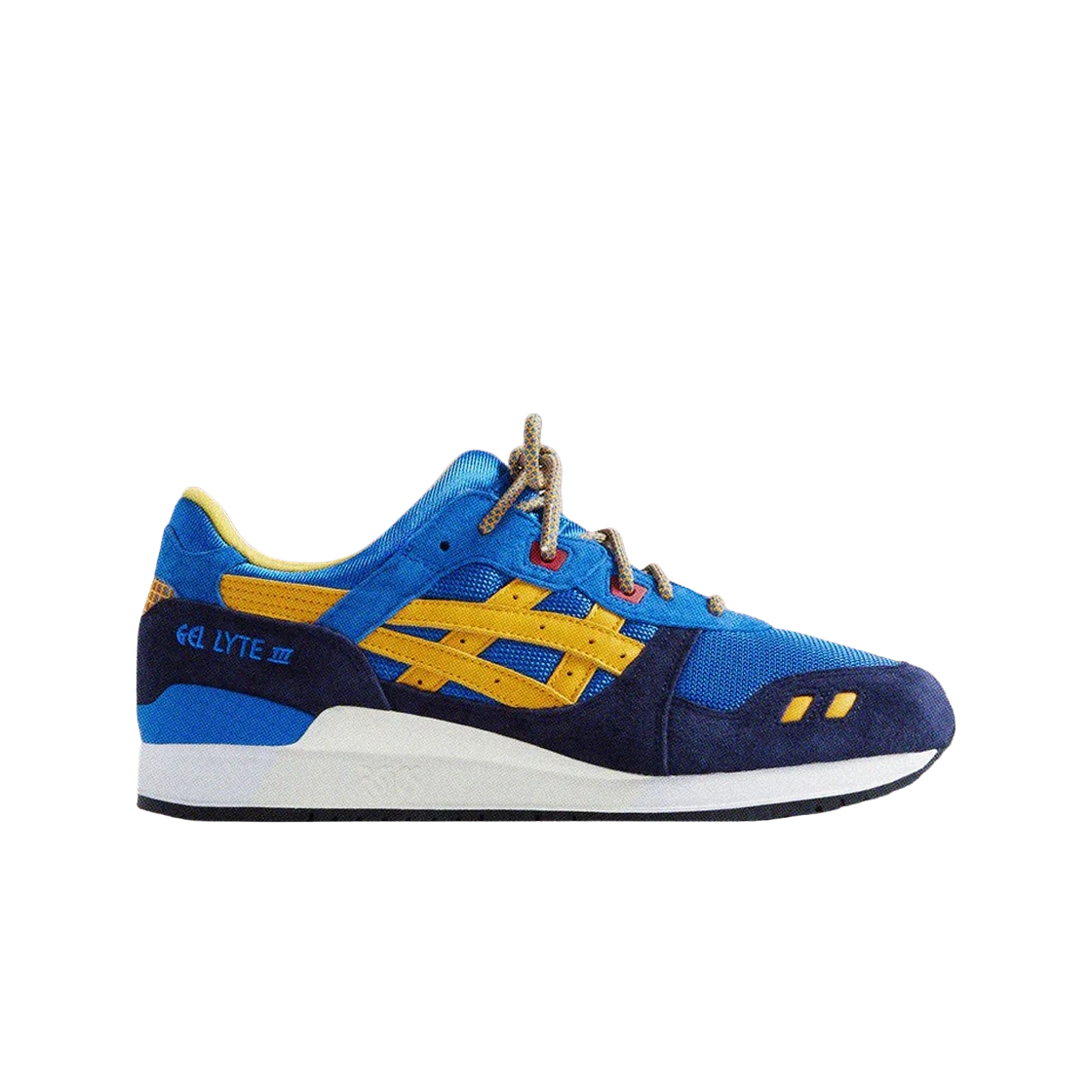 Asics x Kith x Marvel Gel-Lyte III 07 Remastered Cyclops Royal Blue Yellow