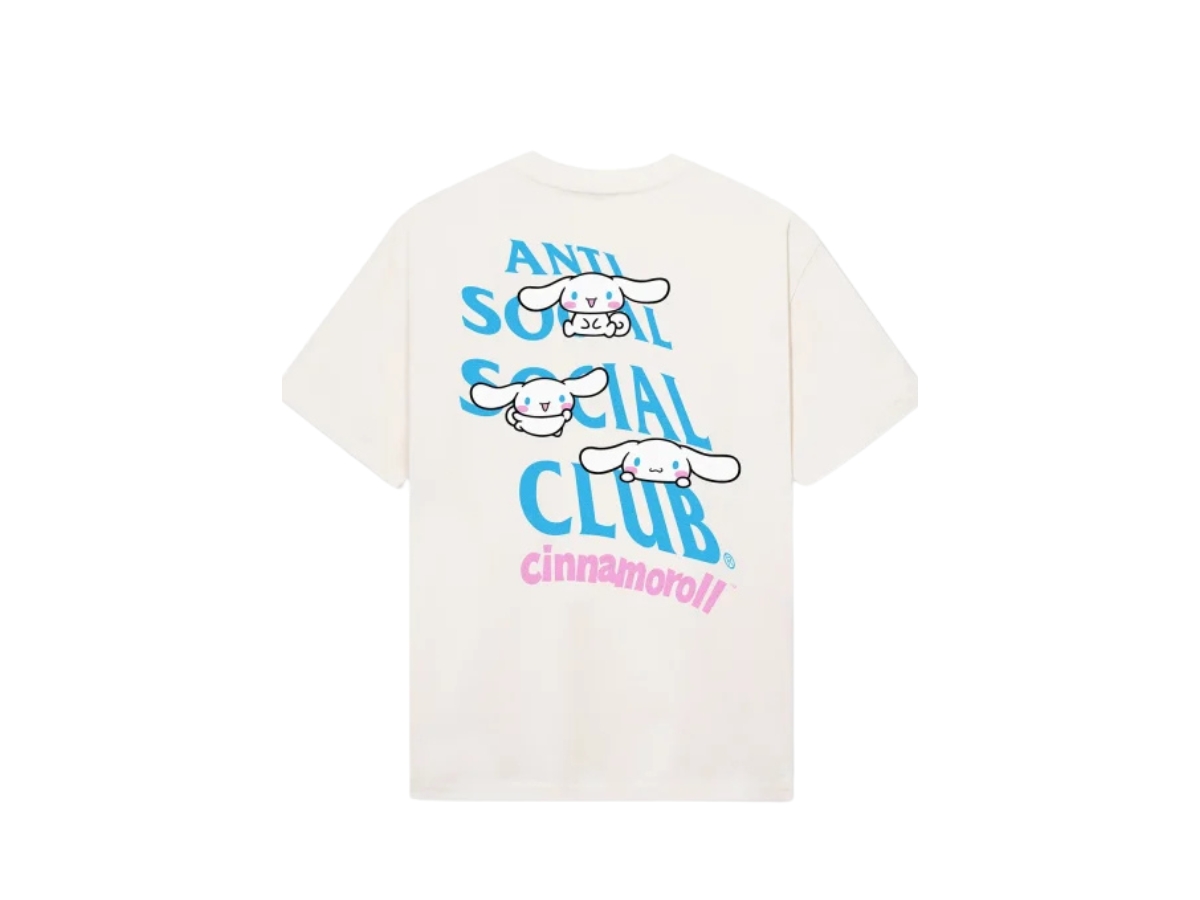 Anti Social Social Club x Hello Kitty Cinnamoroll Tee Natural
