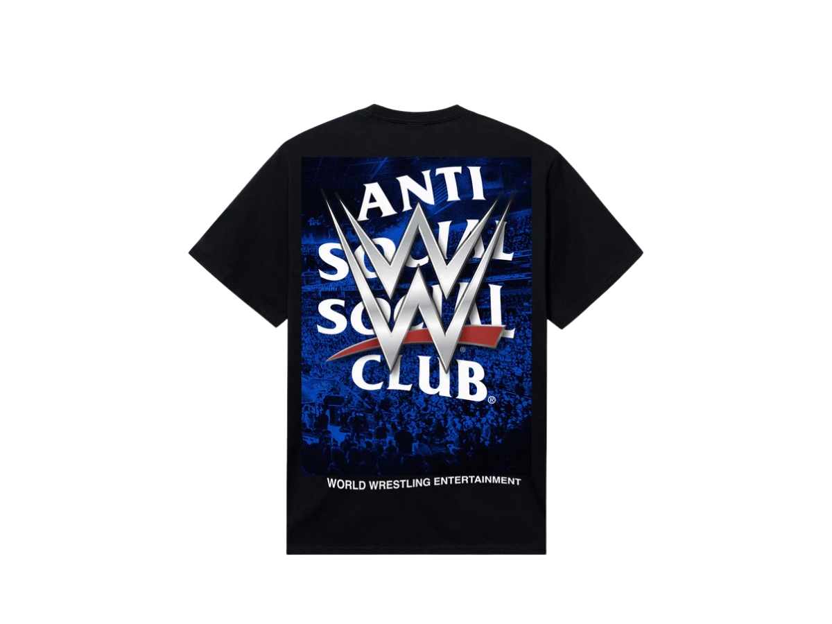 Anti Social Social Club x WWE Venue Tee Black | ของแท้