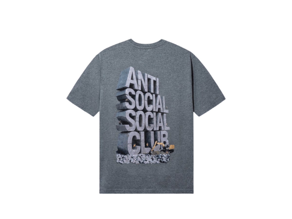 ASSC x Caterpillar Excavator Tee Heather Grey (SS24)