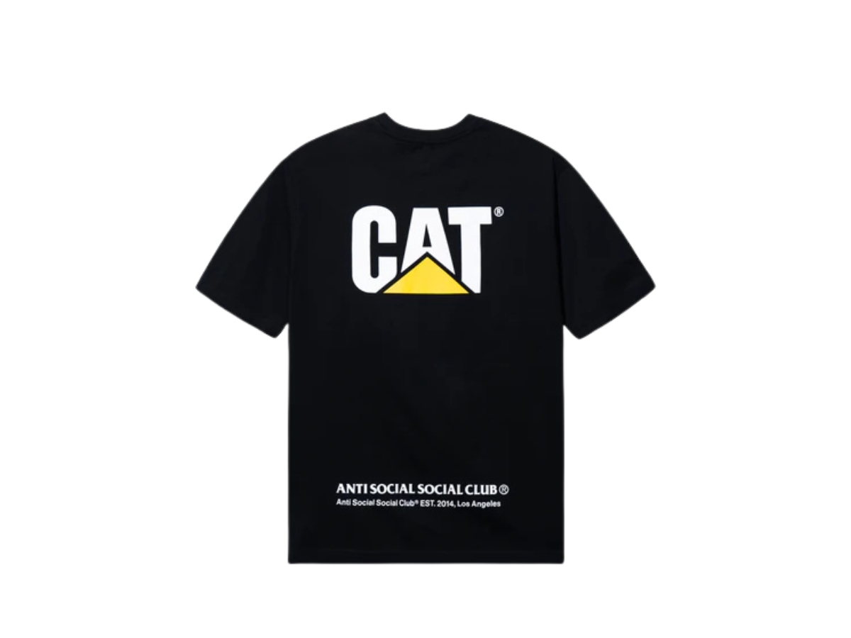 Buy ASSC x Caterpillar Retro Cat Tee Black (SS24) | SASOM