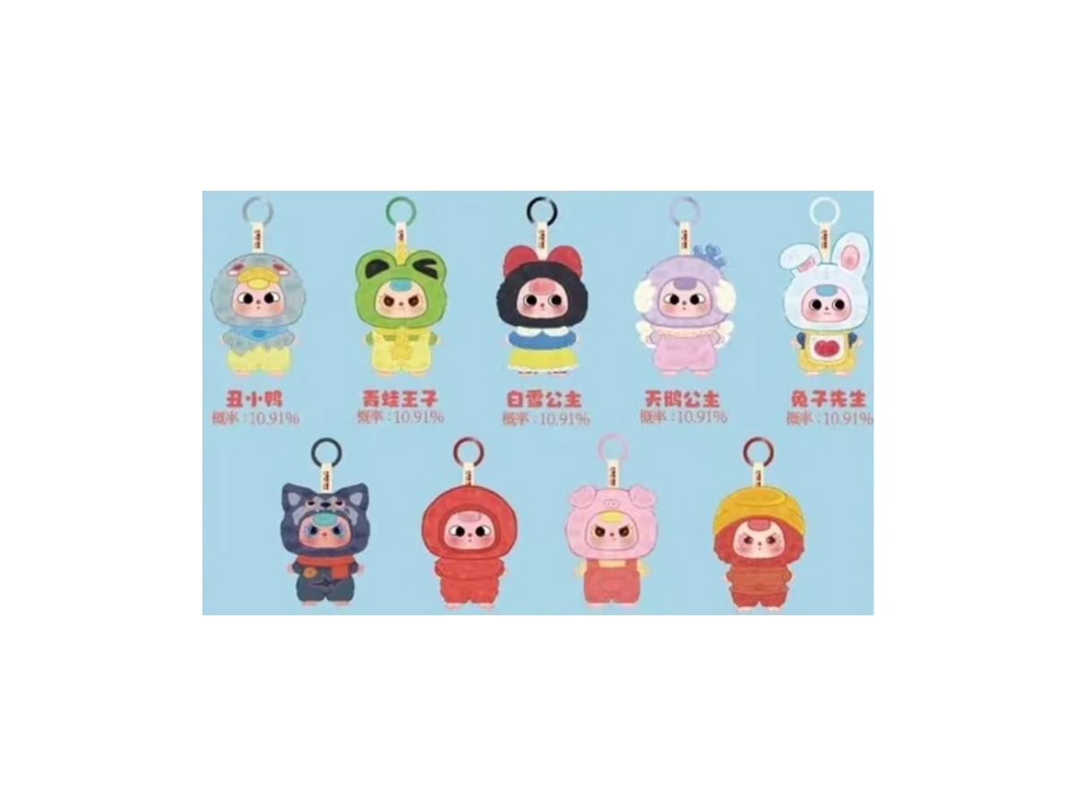 Baby Three Children Wonderland Plush Series Blind Box Whole Set
