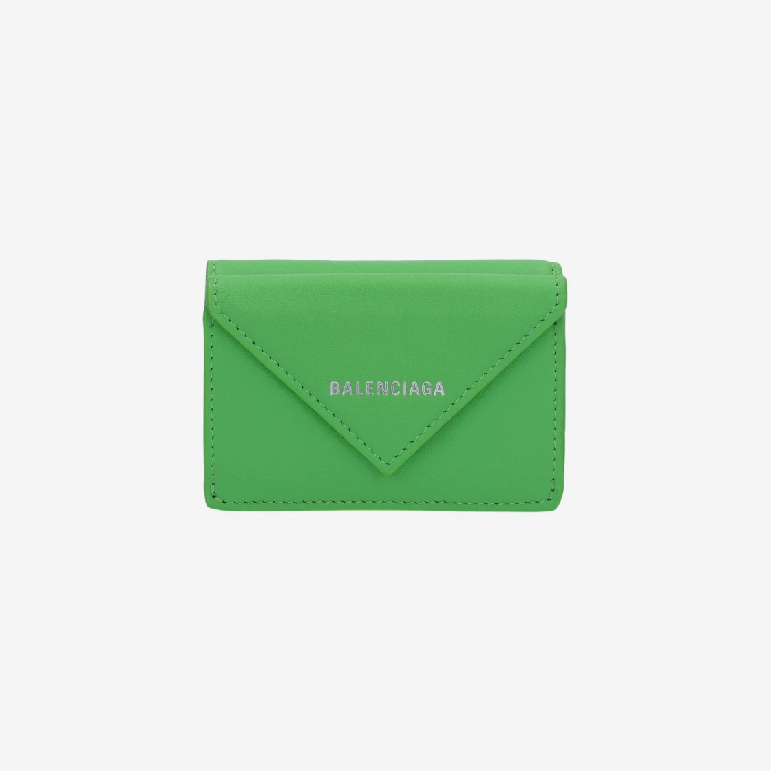 SASOM | bags Balenciaga Papier Mini Wallet Green Check the latest price ...