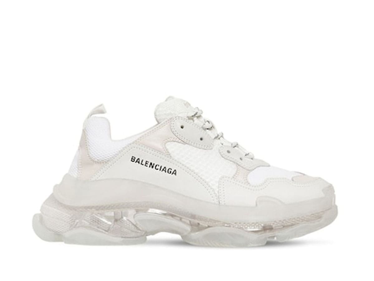 SASOM | รองเท้า Balenciaga Triple S White Clear Sole (W) เช็คราคาล่าสุด