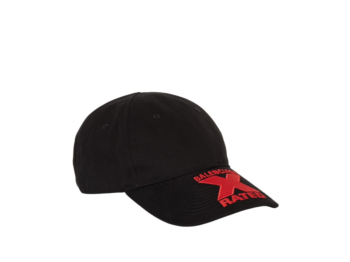 ช้อป Balenciaga X-rated Cap In Red Cottonของแท้ที่ SASOM
