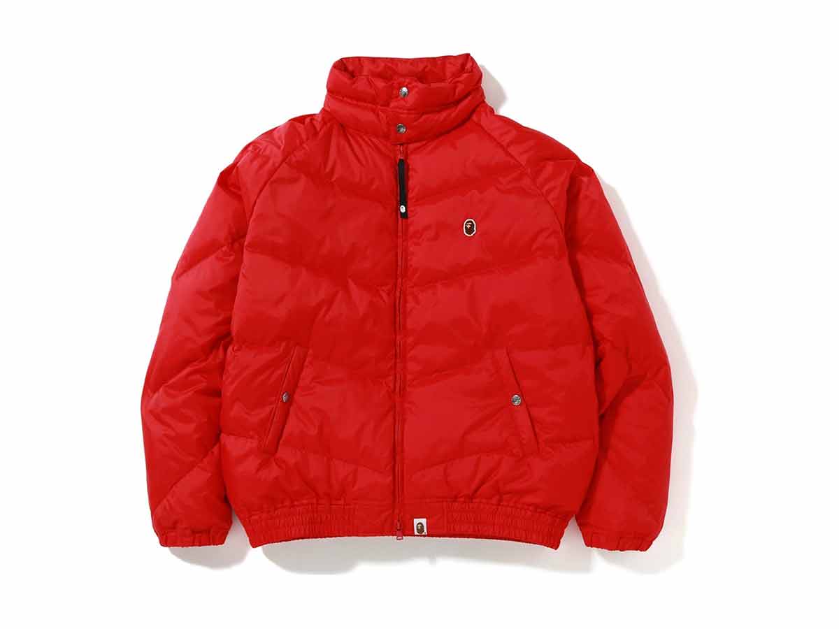 Buy BAPE A Bathing Ape Down Jacket (FW19) Red | SASOM