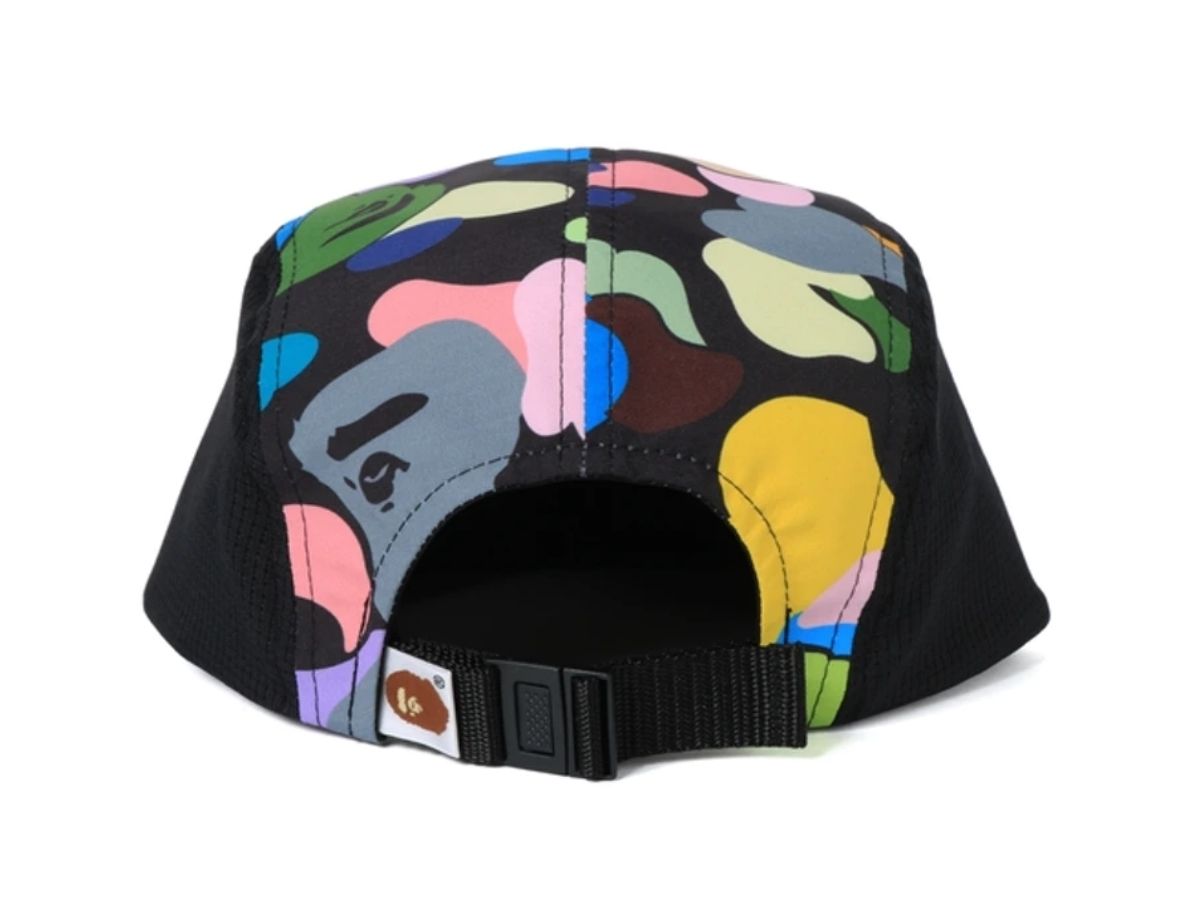 BAPE Multi Camo Jet Cap Black Shop Authentic at SASOM