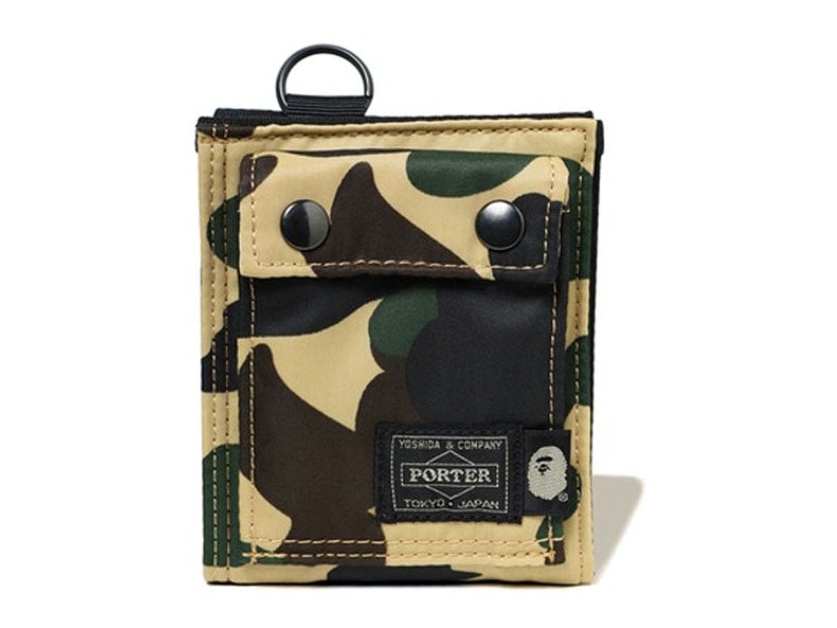 SASOM | กระเป๋า Bape Porter 1st Camo Wallet Yellow เช็คราคาล่าสุด