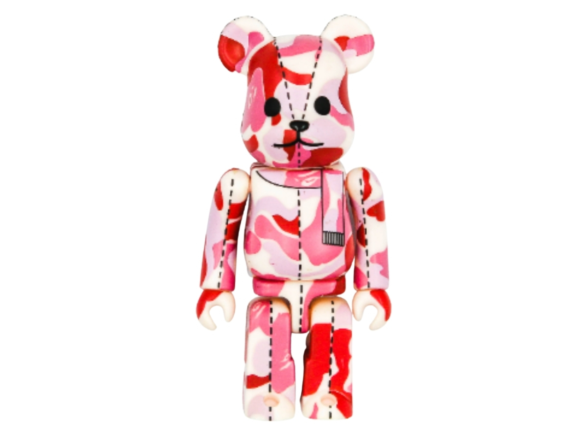 BE@RBRICK BAPE Play Ape Series 1 Red 100% | SASOM