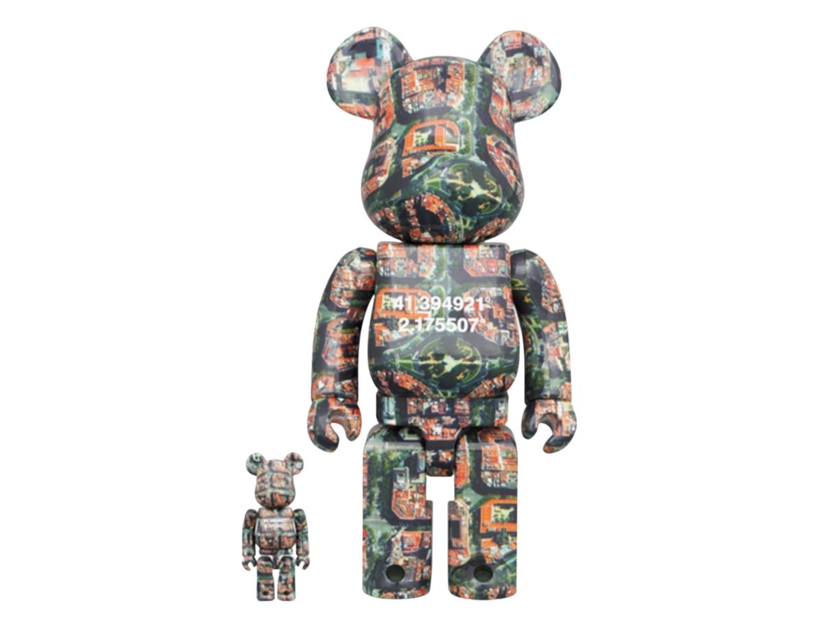 BE@RBRICK Benjamin Grant Overview Barcelona 400% + 100%