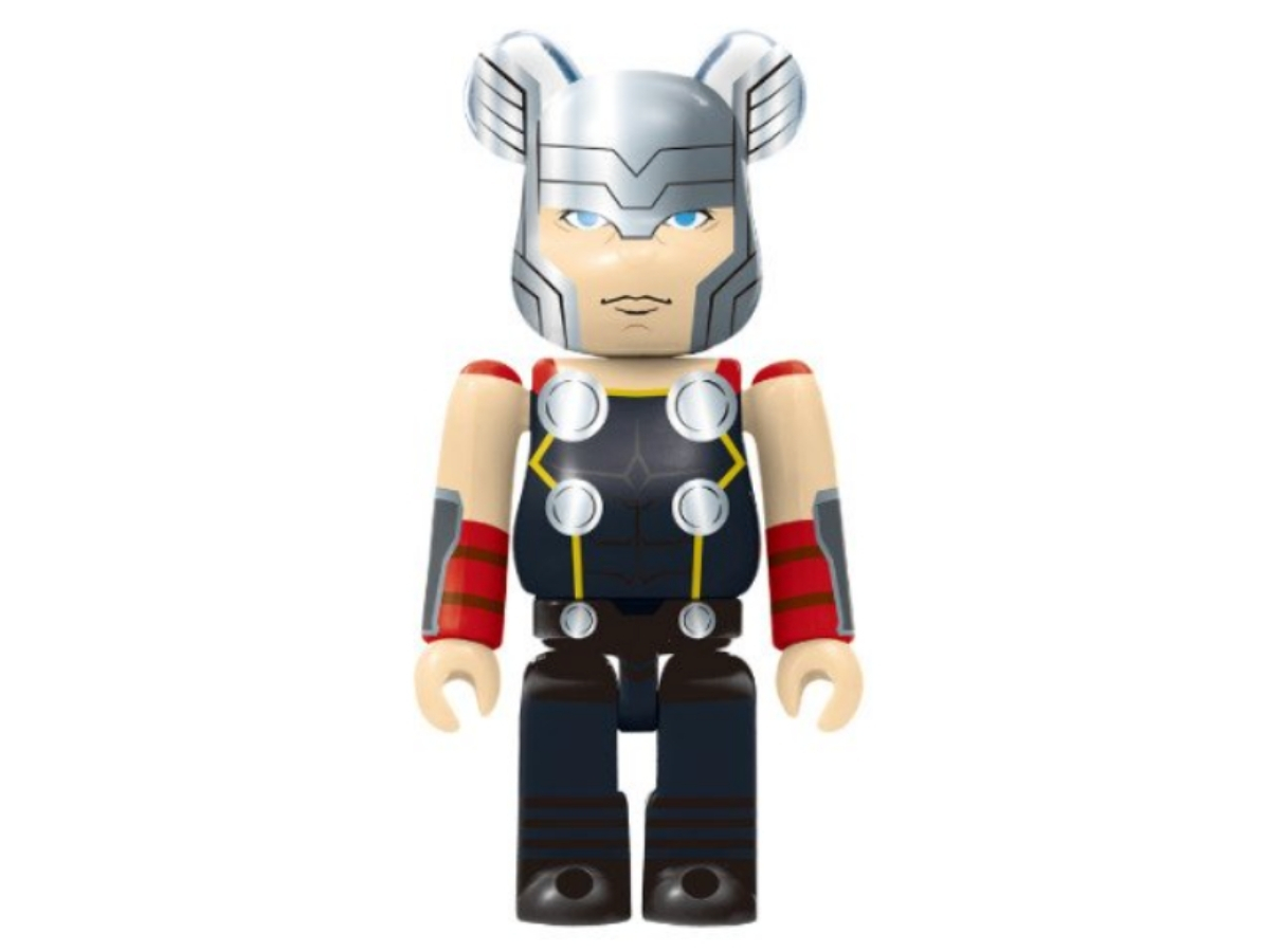 SASOM | ของสะสม BE@RBRICK Happy Marvel Ichibankuji 2021 Thor 100% เช็ค ...