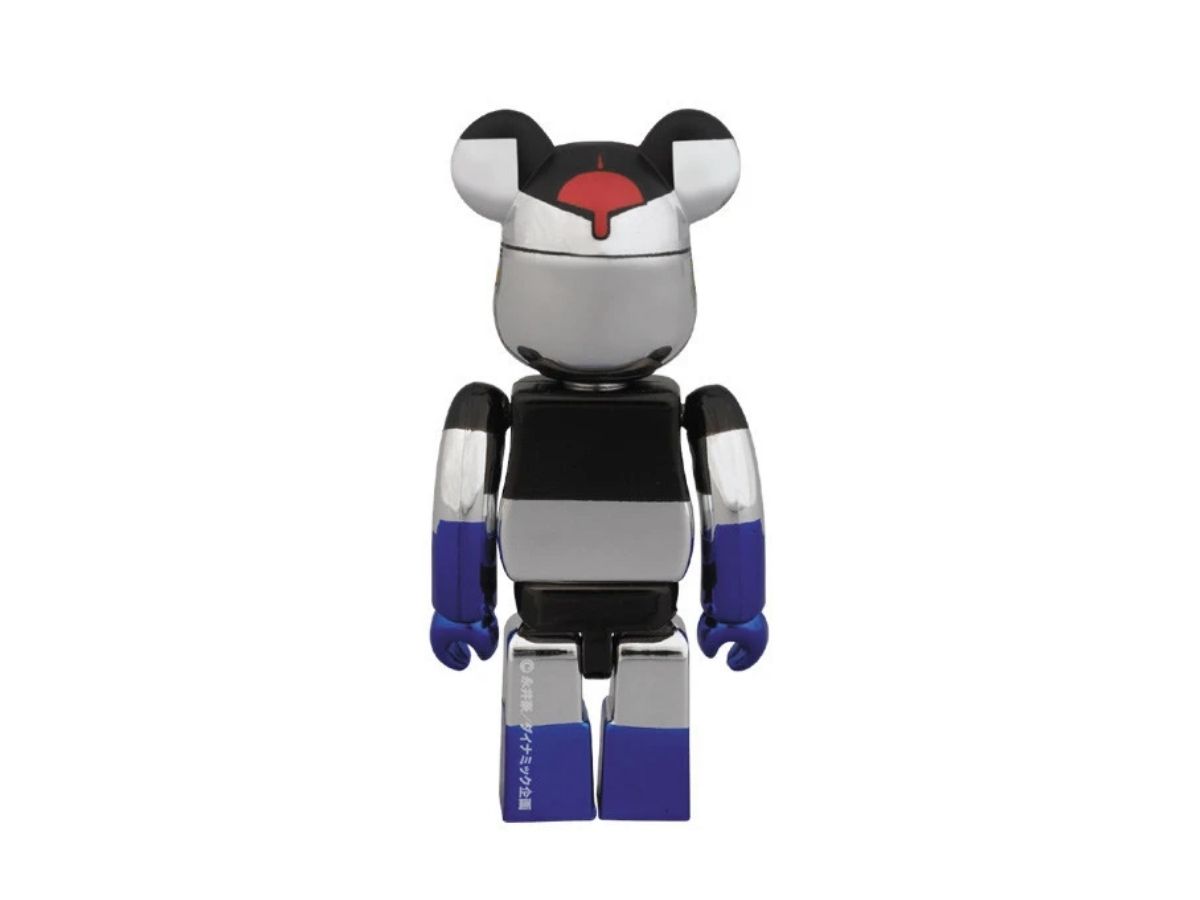 BE@RBRICK Mazinger Z Silver Chrome Plated Version 100%
