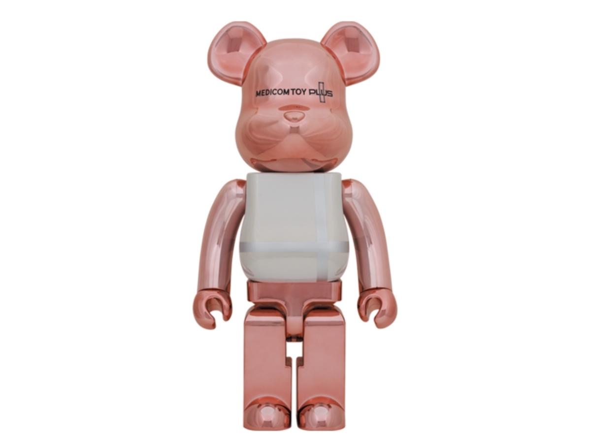 BE@RBRICK Medicom Toy Plus Pink Gold Chrome Ver. 1000%